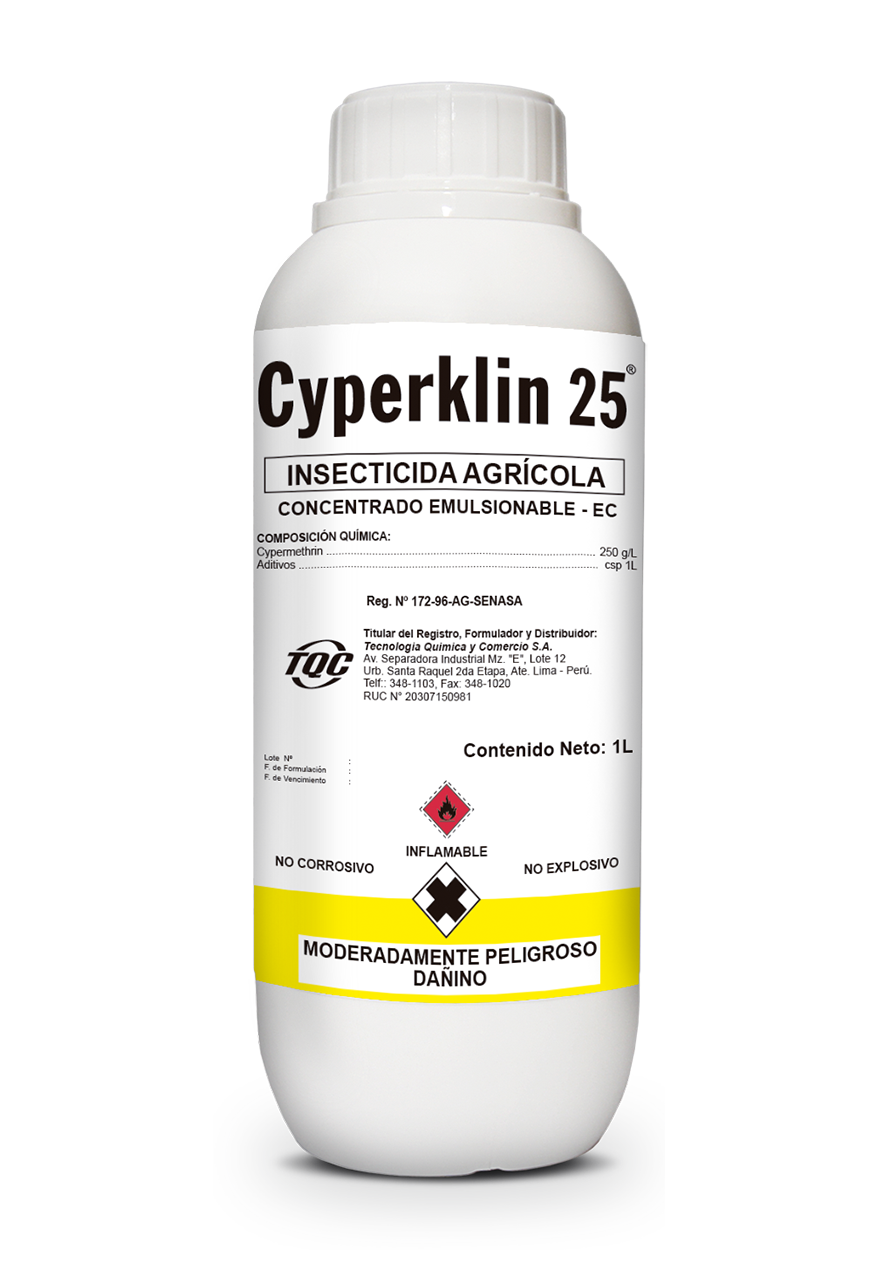 Cyperklin 25 » TQC Tecnología Química y Comercio S.A.