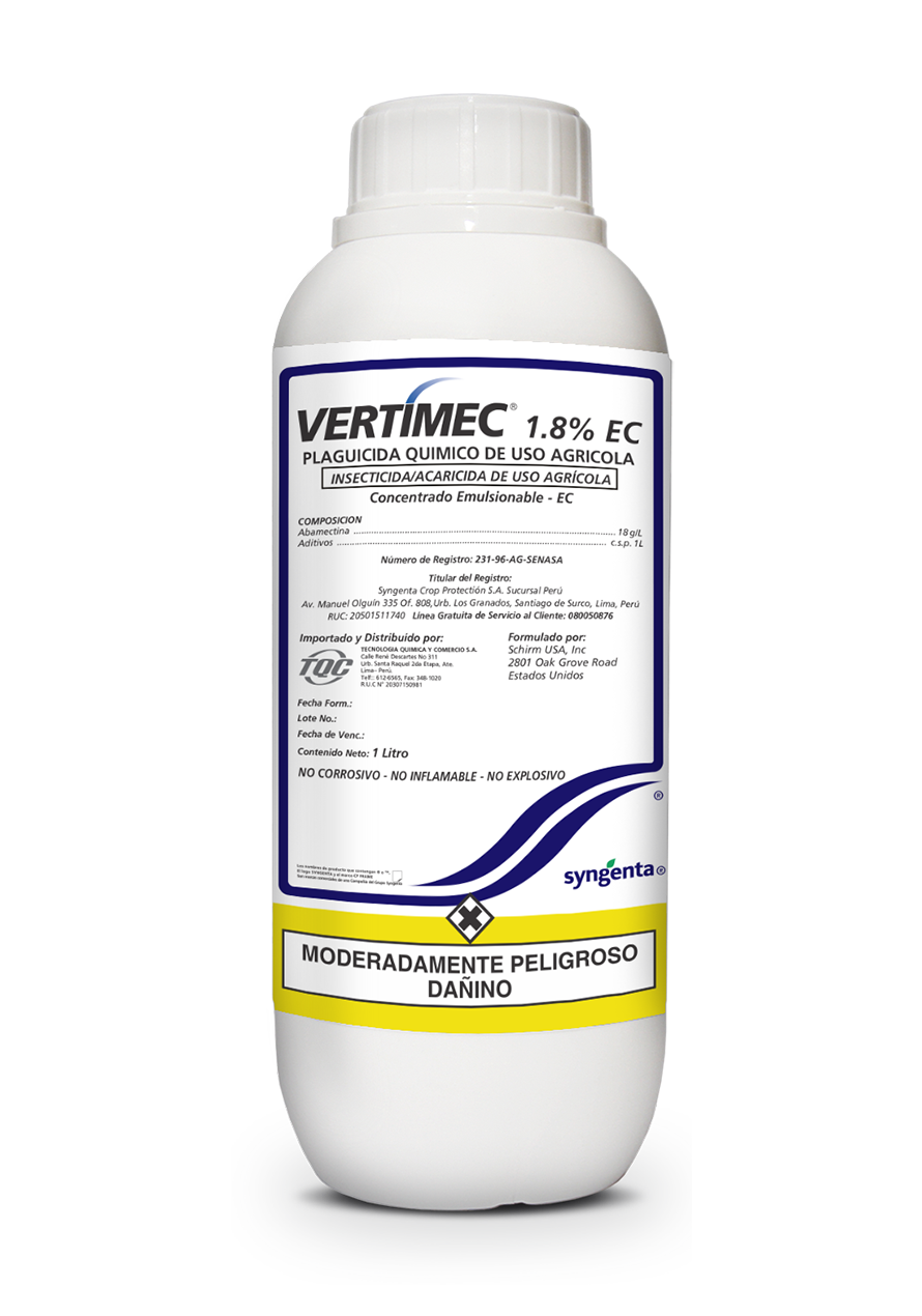 Vertimec 1.8 EC » TQC Tecnología Química y Comercio S.A.
