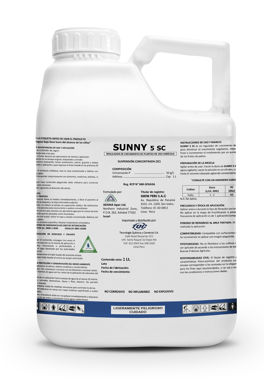 Sunny » TQC Tecnología Química y Comercio S.A.
